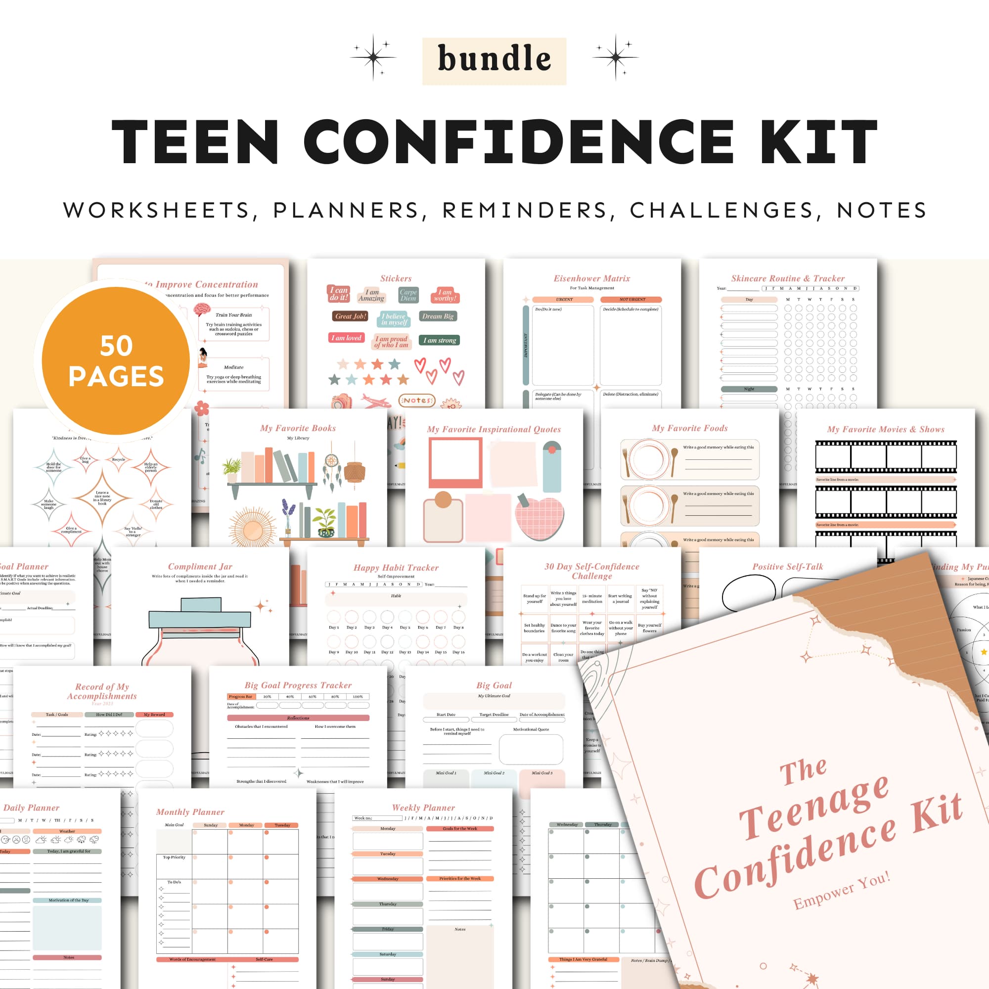 Teenage Confidence + Self-Esteem Kit