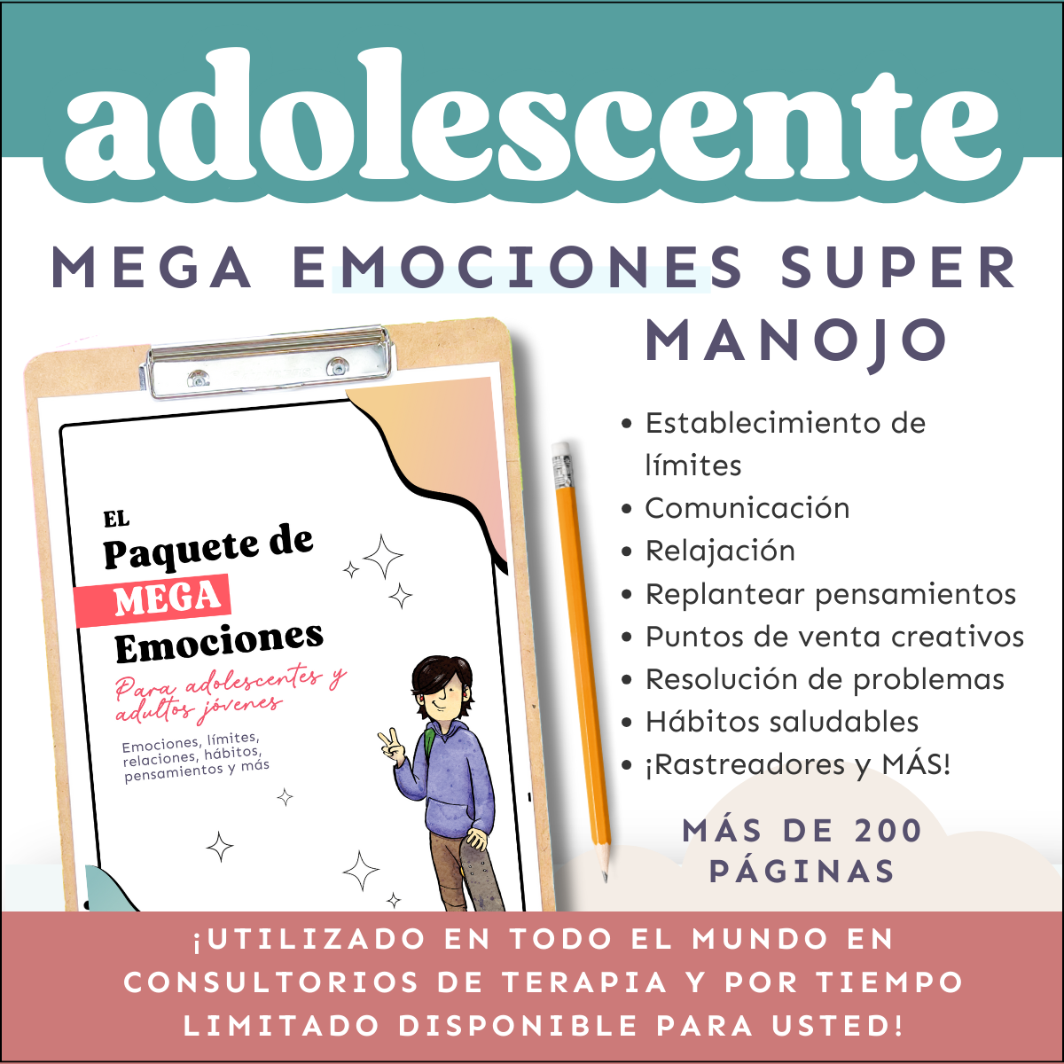 Paquete de Mega Emociones para Adolescentes