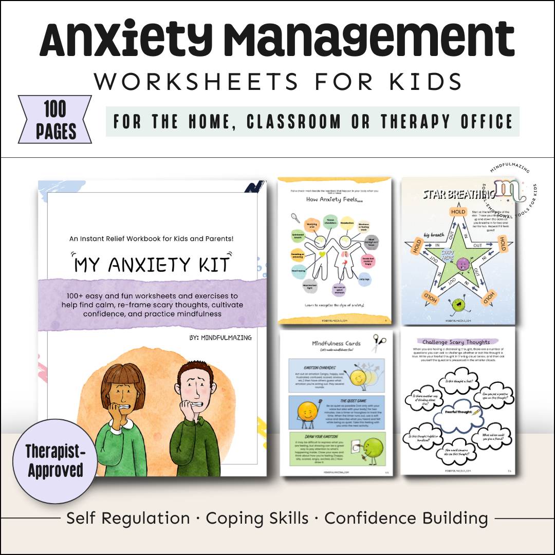 Worry Worksheets Preparing For Anxiety – Mental Health Center Kids