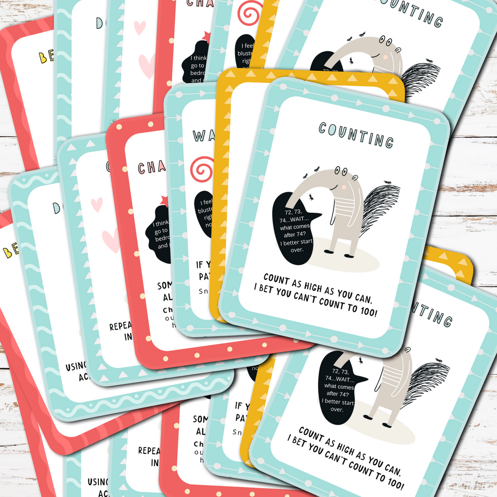 Calm Down Cards PDF (ages 2-10)