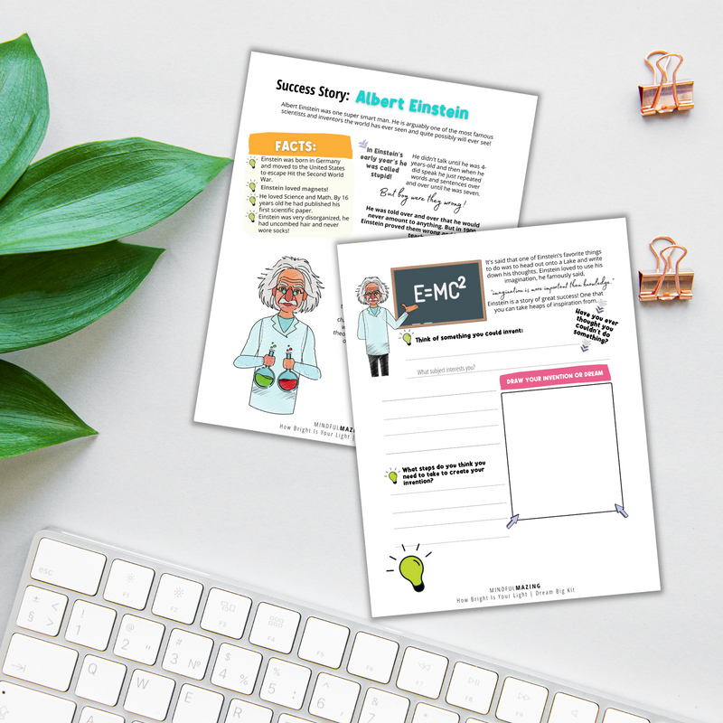 Dream Big Growth Mindset Kit PDF (ages 5-11)