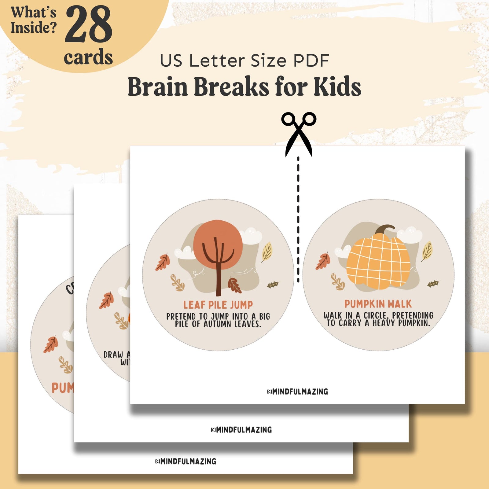 Fall-themed Brain Breaks