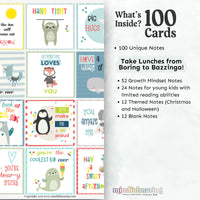 100+ Lunchbox Notes For Kids (PDF)