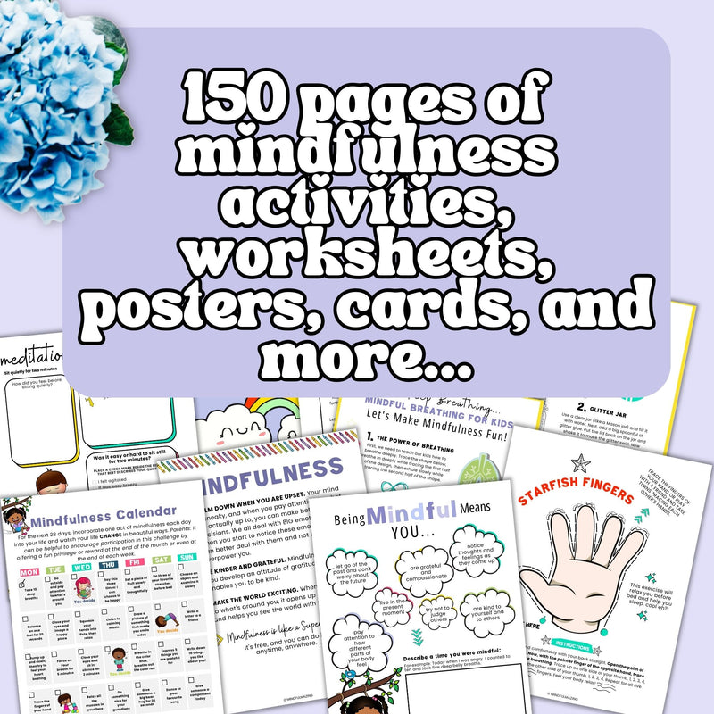 Mindfulness Mini Kit for Kids PDF (ages 4-11)