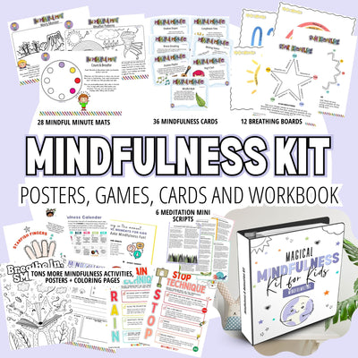 Mindfulness Mini Kit for Kids PDF (ages 4-11)