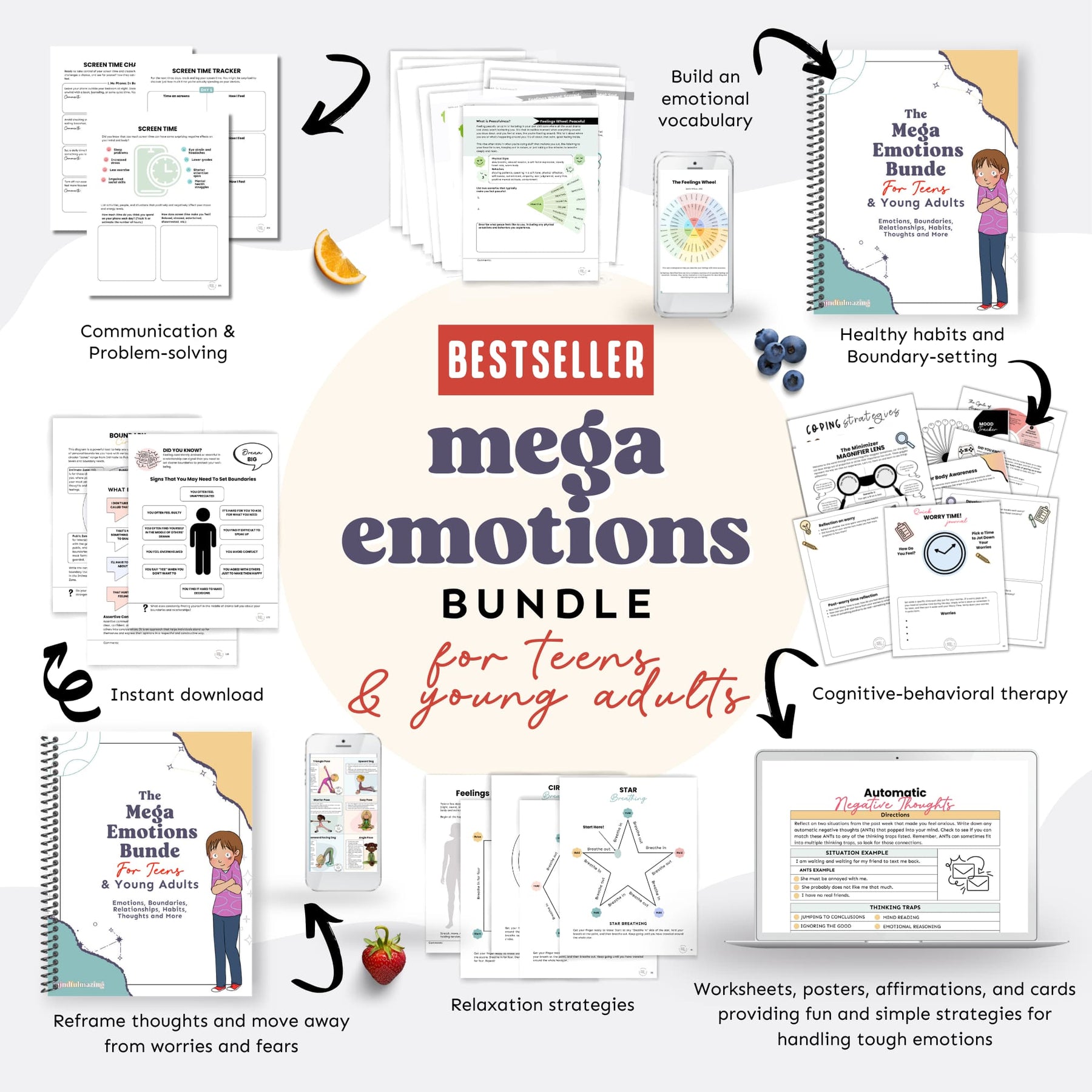 Mega Emotions Workbooks