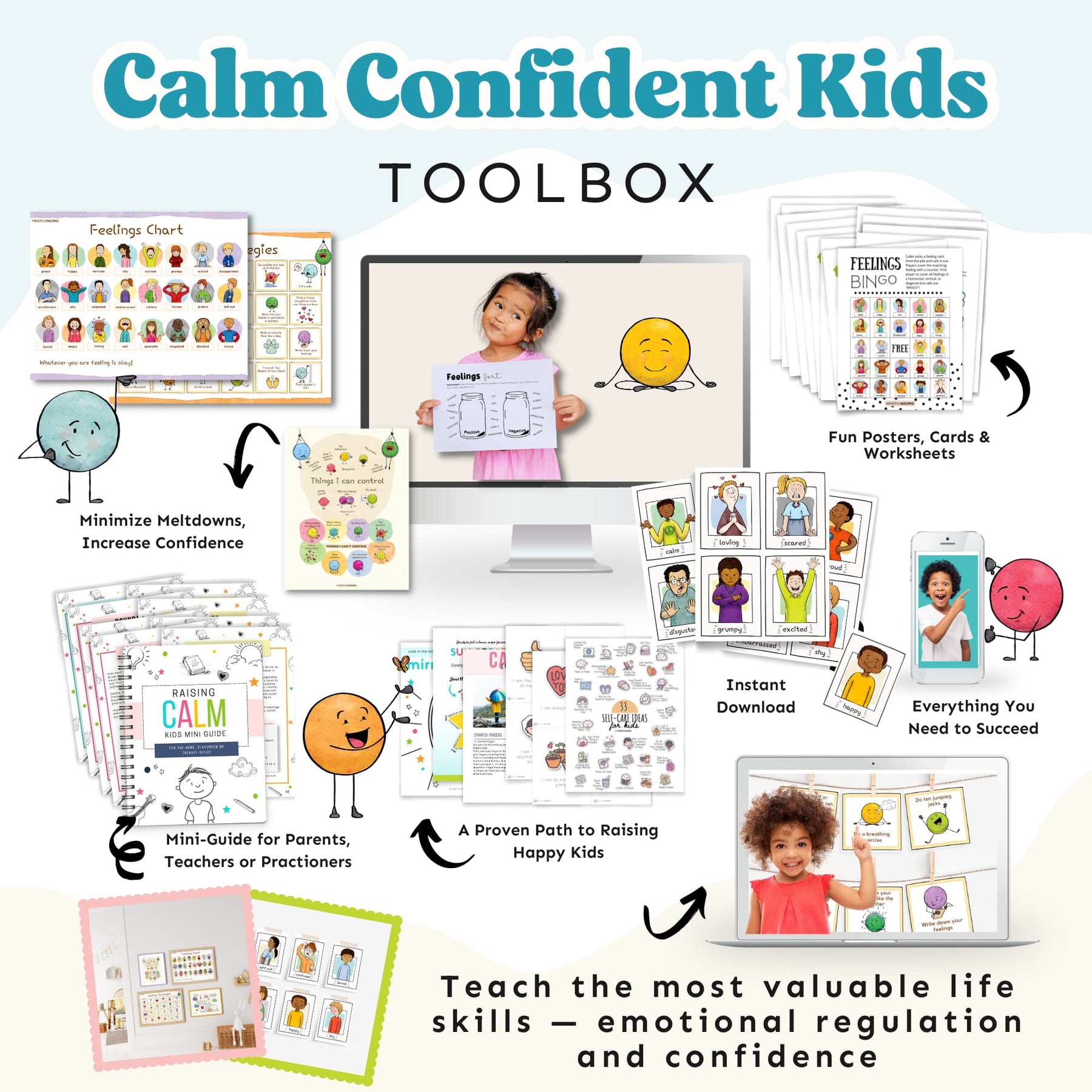 Calm Confident Kids Toolbox ($34 regularly $125)