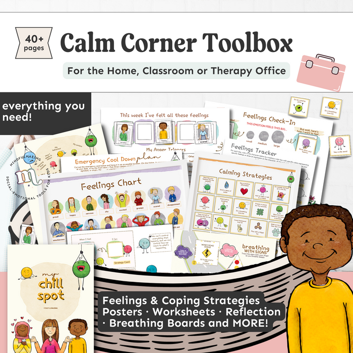 Calm Down Kit Big Bundle PDF (ages 3-10)