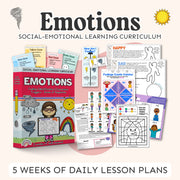 Emotions and Feelings Social Emotional Learning Unit (ages 3 - 8)