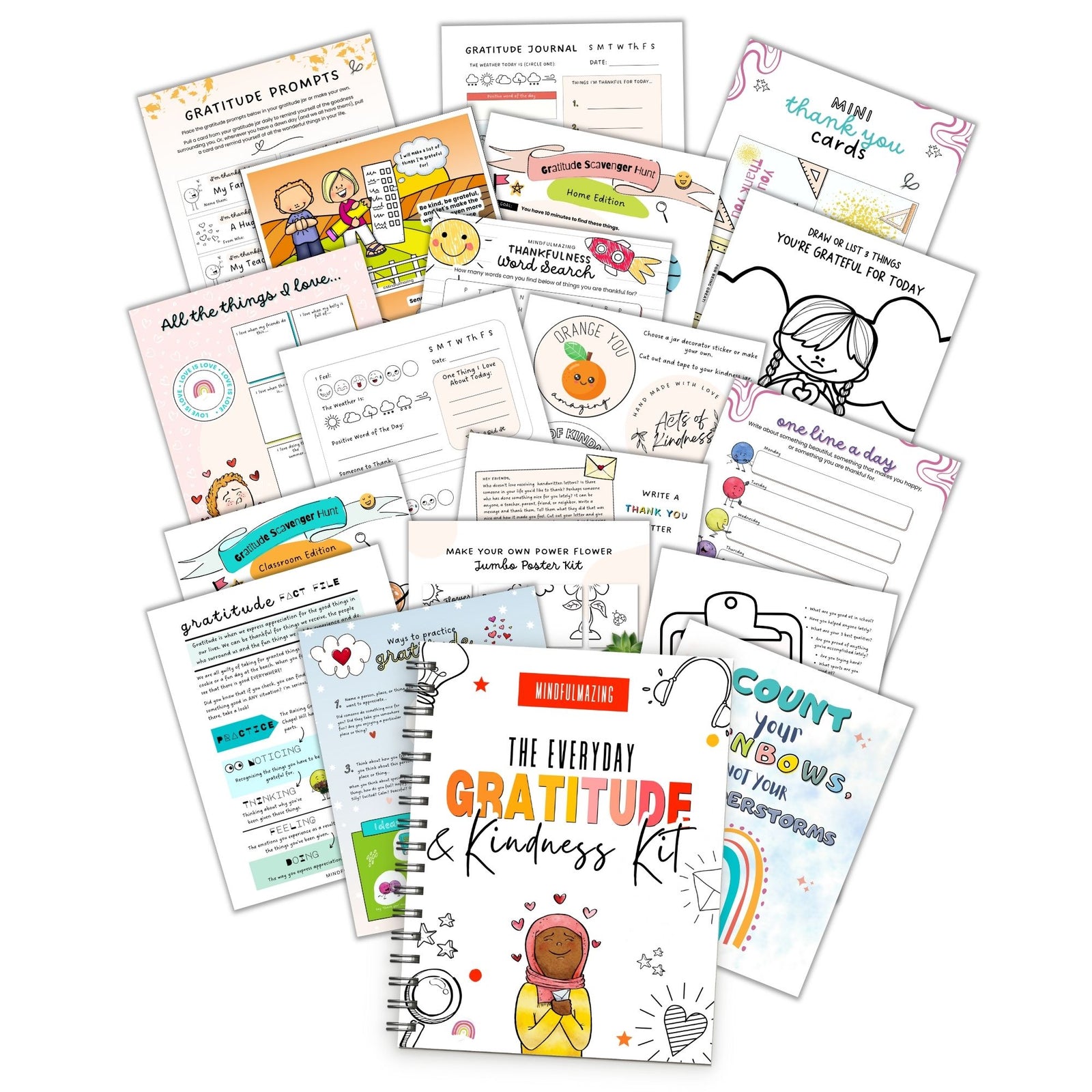 Gratitude Toolkit for Kids PDF (ages 4-11)