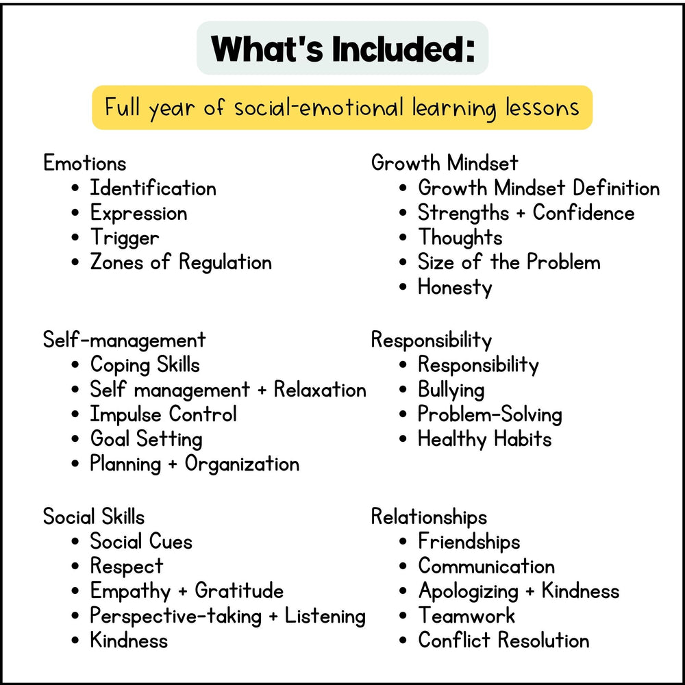 HeartSmart Social-Emotional Learning Curriculum - Year-Long Bundle (ag