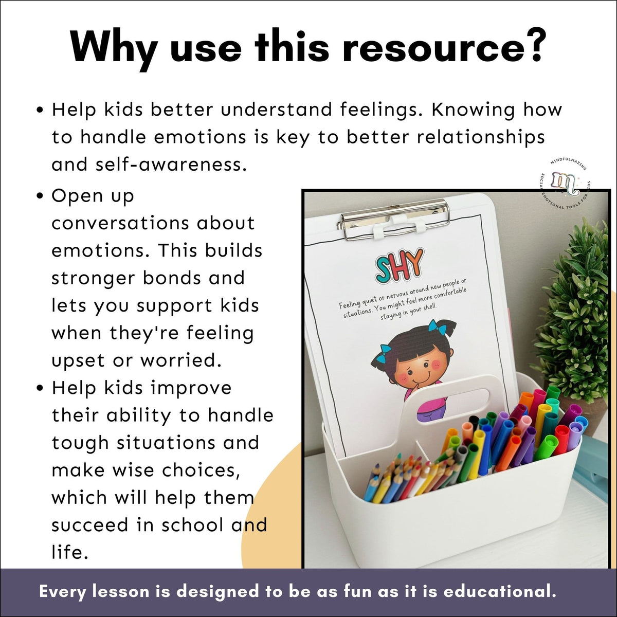 Feelings Fun Kit (Posters + Worksheets)