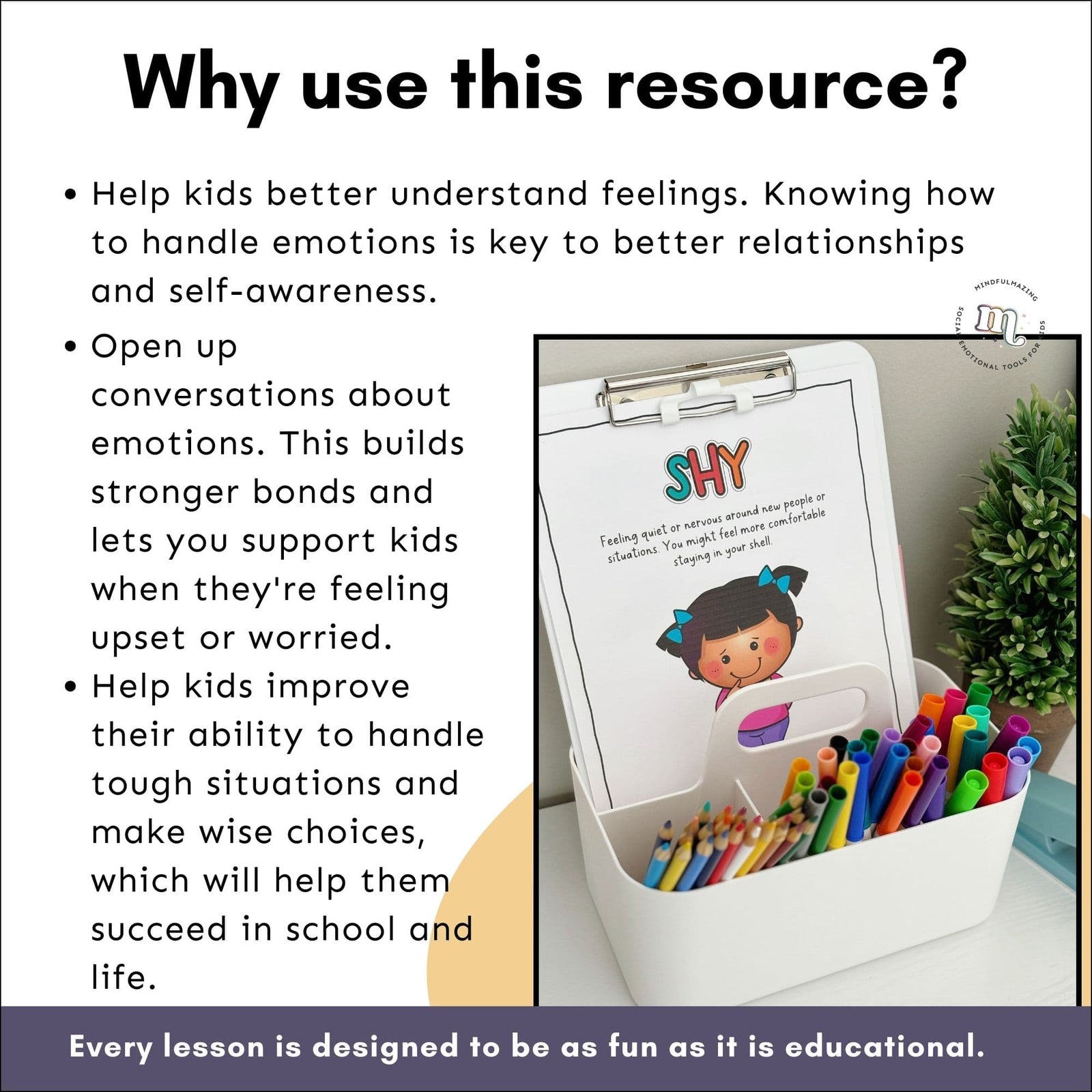 Feelings Fun Kit (Posters + Worksheets)