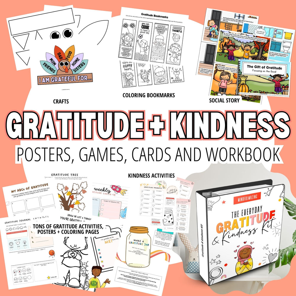Gratitude Toolkit for Kids PDF (ages 4-11)