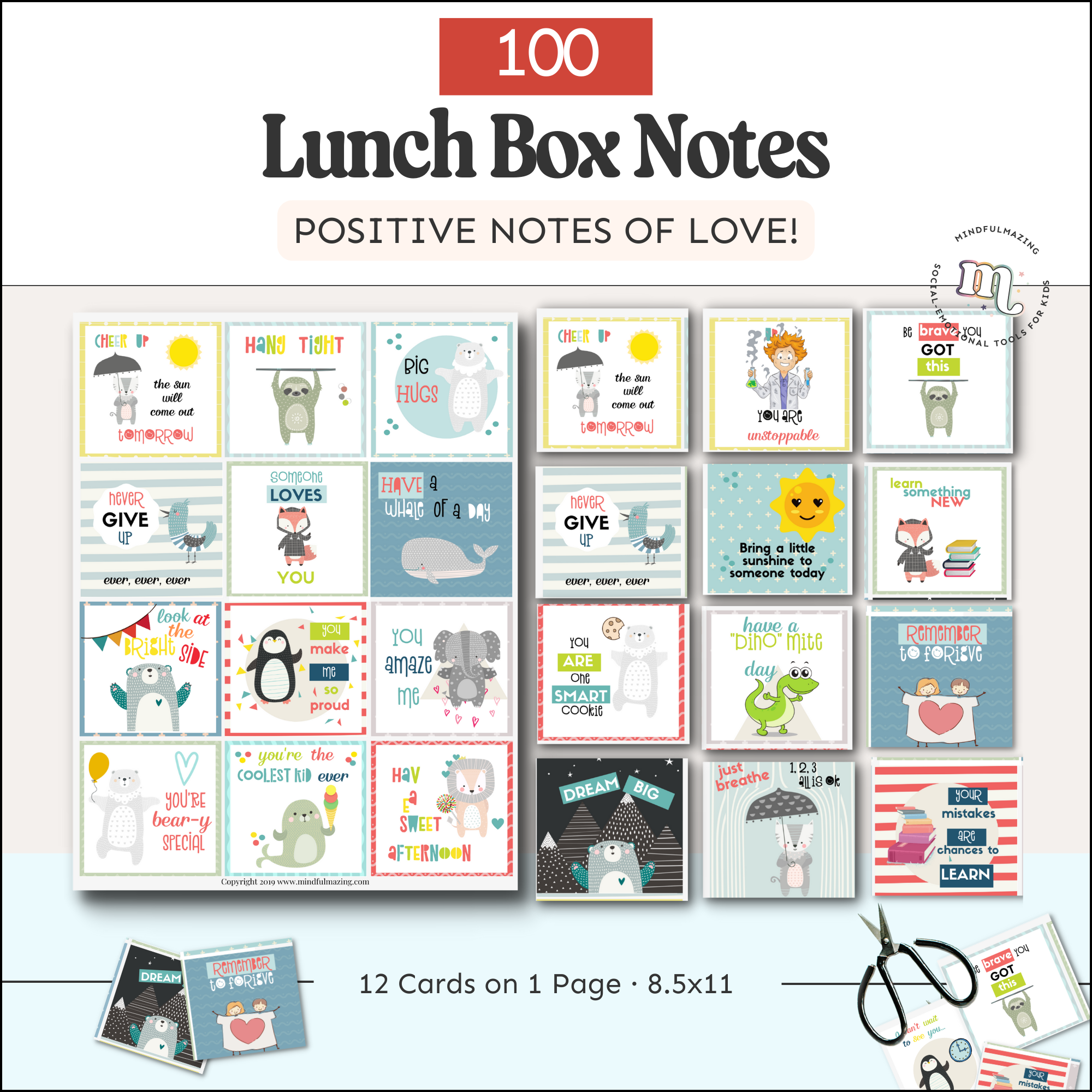100+ Lunchbox Notes For Kids (PDF)