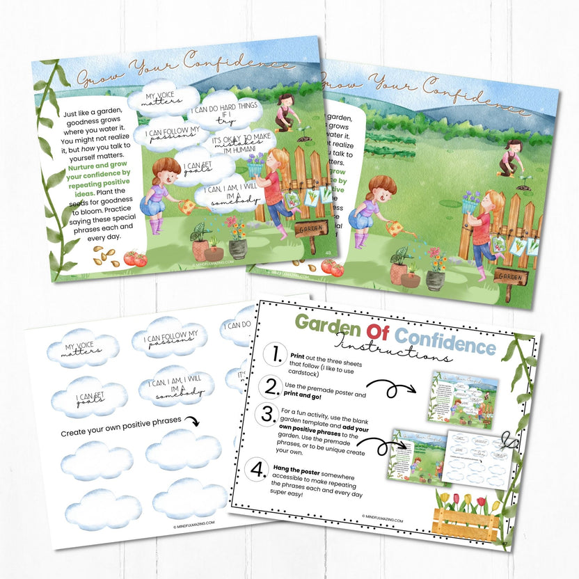 Confidence + Positivity Kit for Kids (Ages 5 to 11)