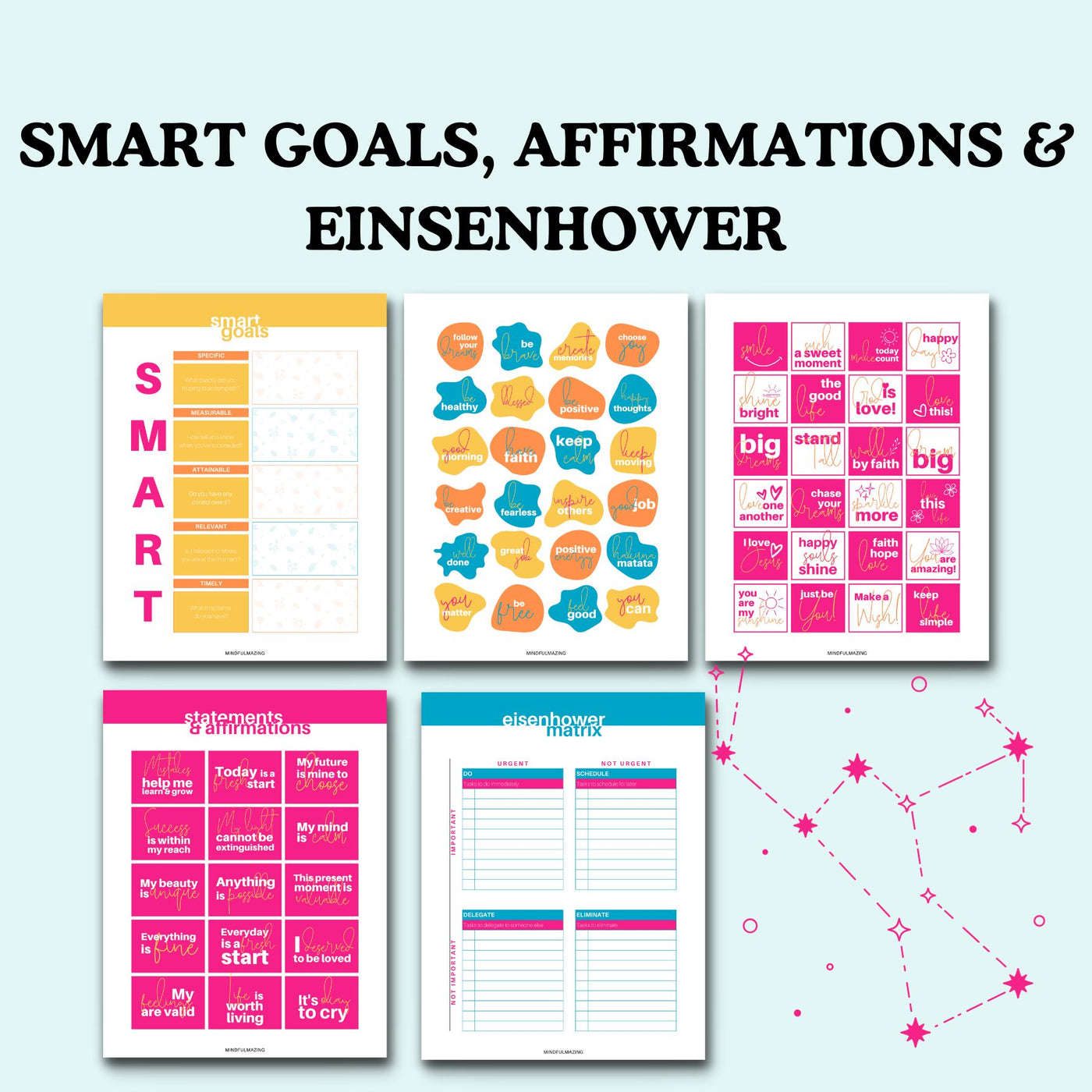 Teenage Growth Mindset Kit & Planner