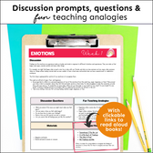 Emotions and Feelings Social Emotional Learning Unit (ages 3 - 8)