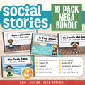 Social Story Bundle - 11 Stories (Ages 3 to 9)