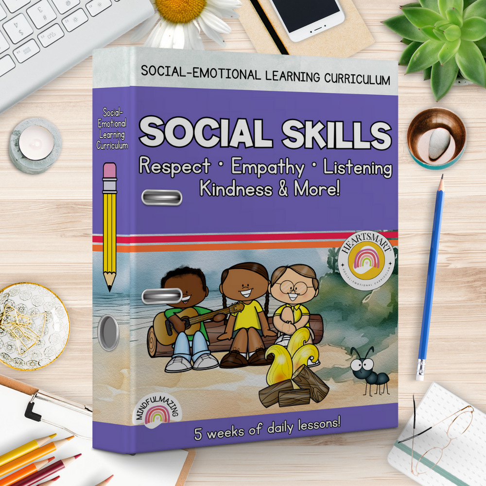 Social Skills Social-Emotional Learning Unit (ages 3 - 8)