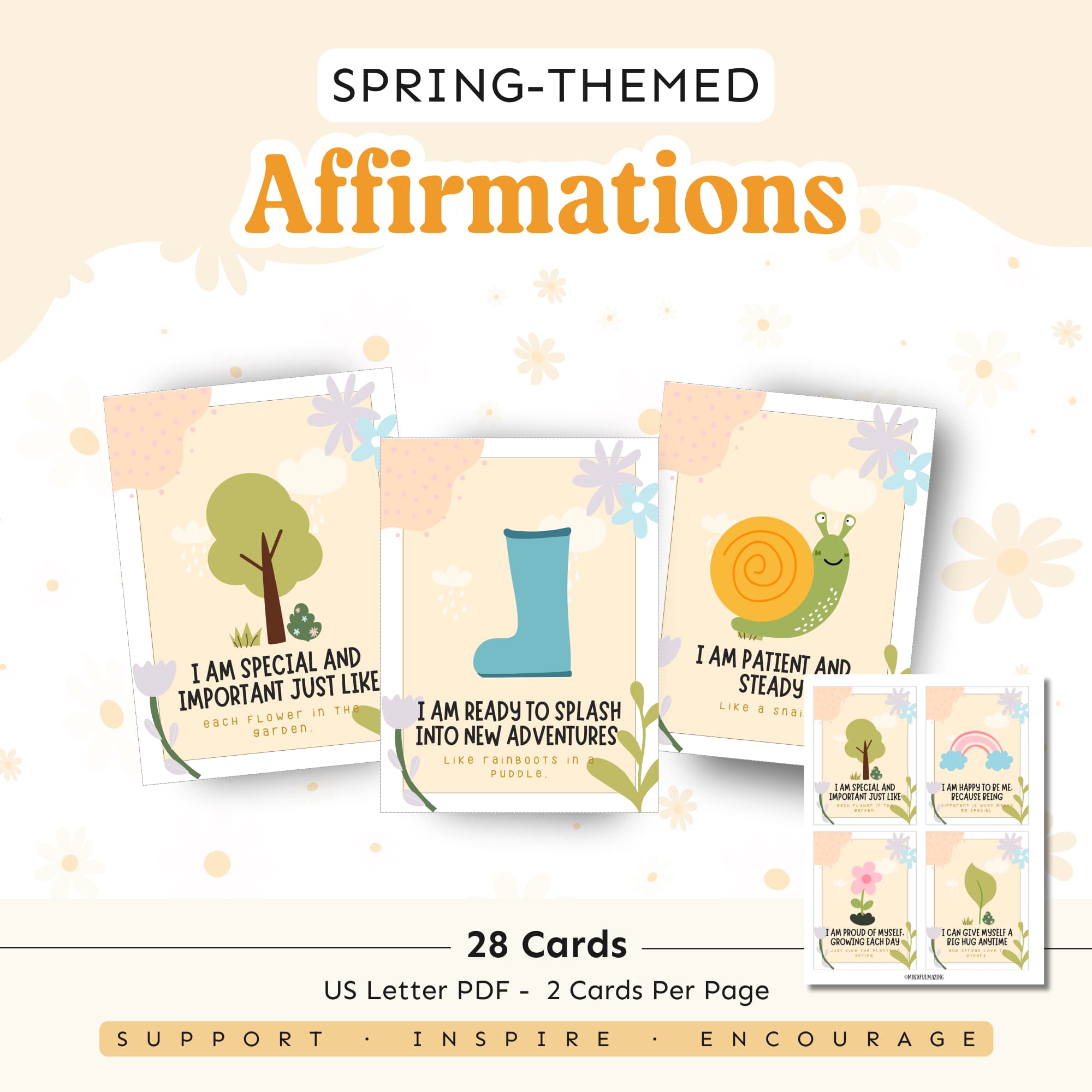 Spring-themed Affirmations