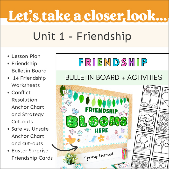 Spring Social-Emotional Learning Mega Bundle