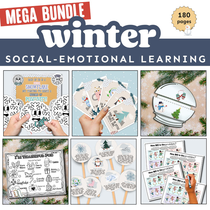 Winter Social-Emotional Learning Mega Bundle
