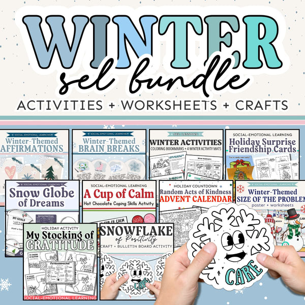 Winter Social-Emotional Learning Mega Bundle