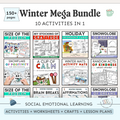 Winter Social-Emotional Learning Mega Bundle