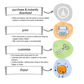 Premade Routine Charts for Kids PDF (Ages 2 to 10)