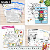 Self-Management Social-Emotional Learning Unit (ages 3 - 8)