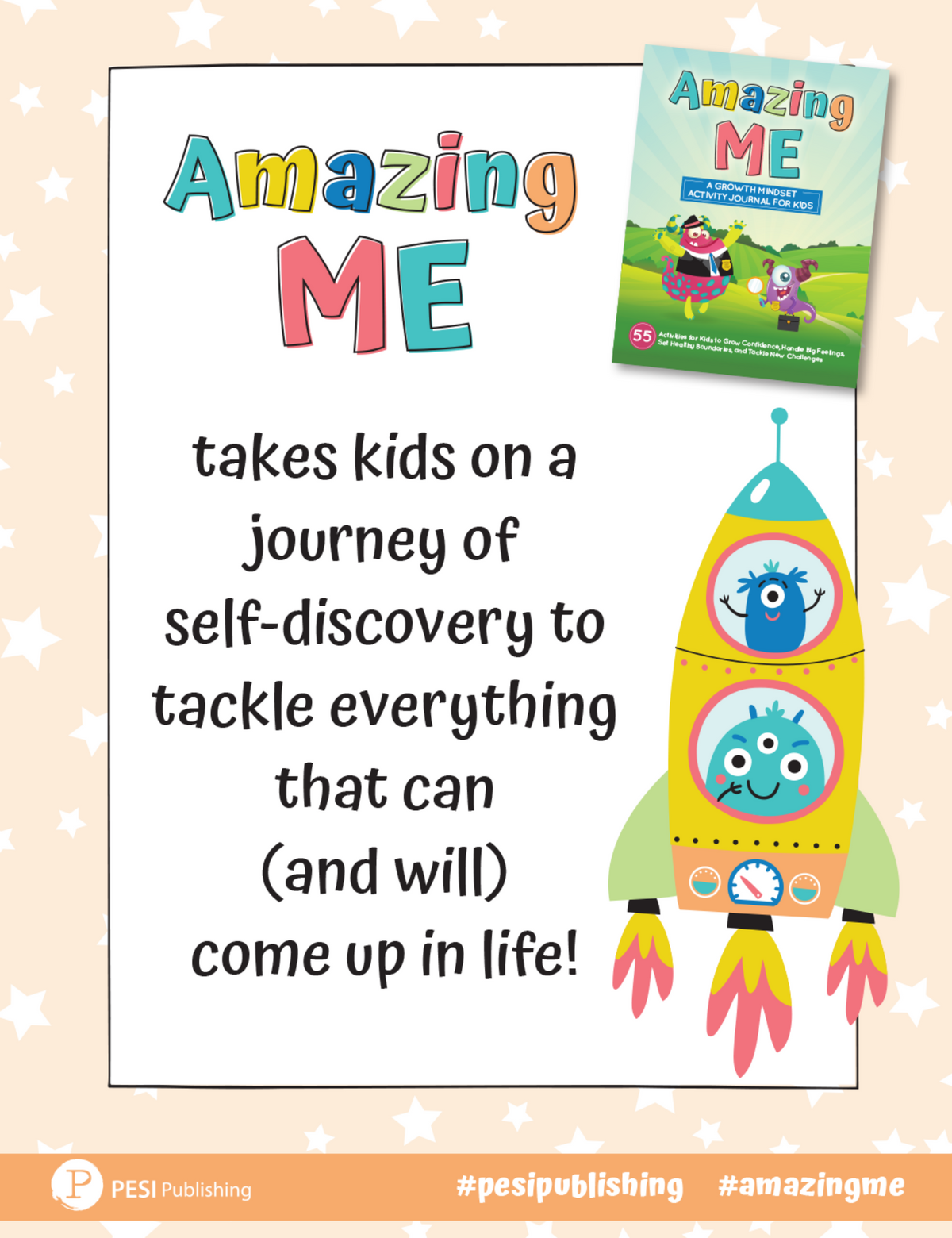 Amazing Me Growth Mindset Activity Journal (Hardcopy)