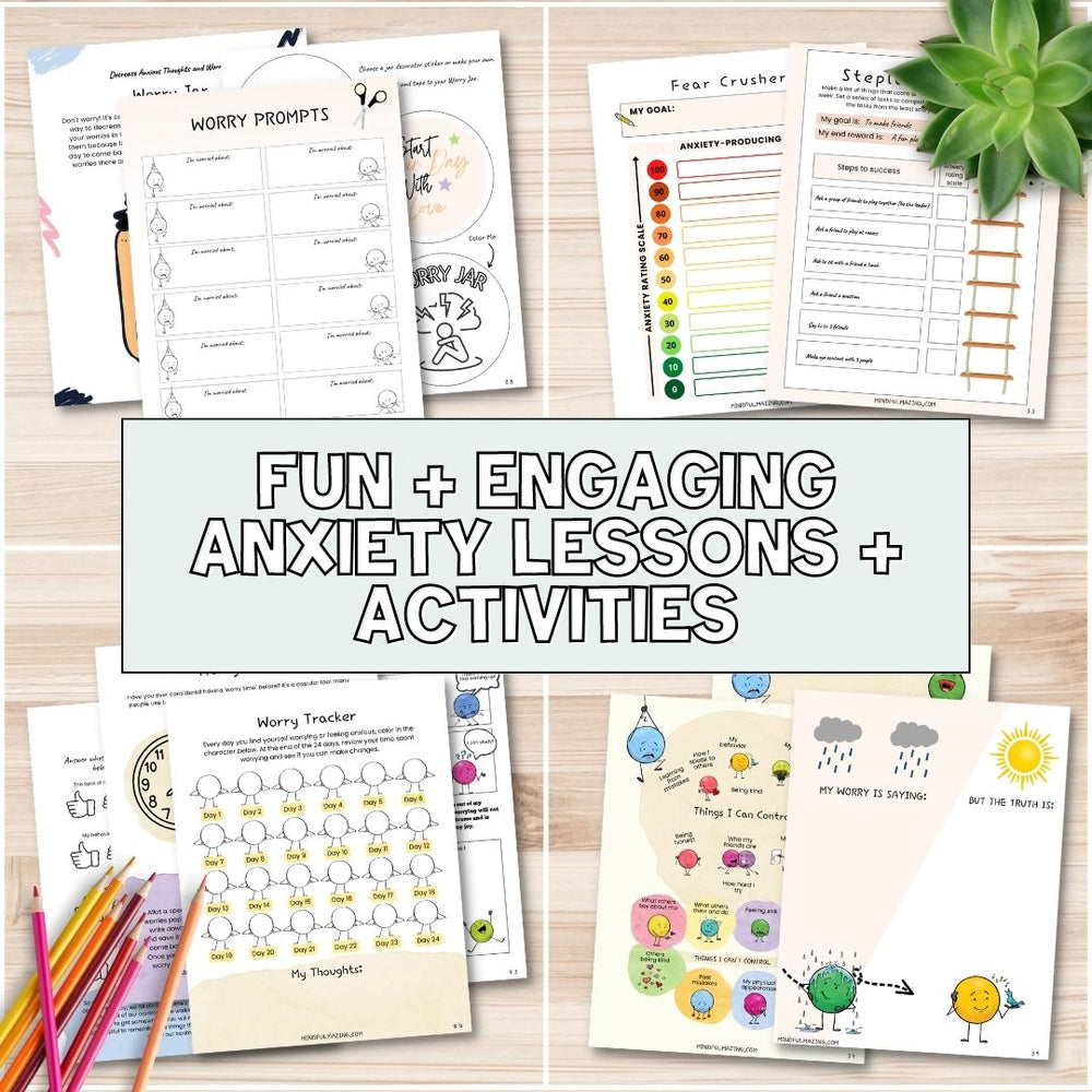 Anxiety Kit for Kids PDF (ages 4 - 11)