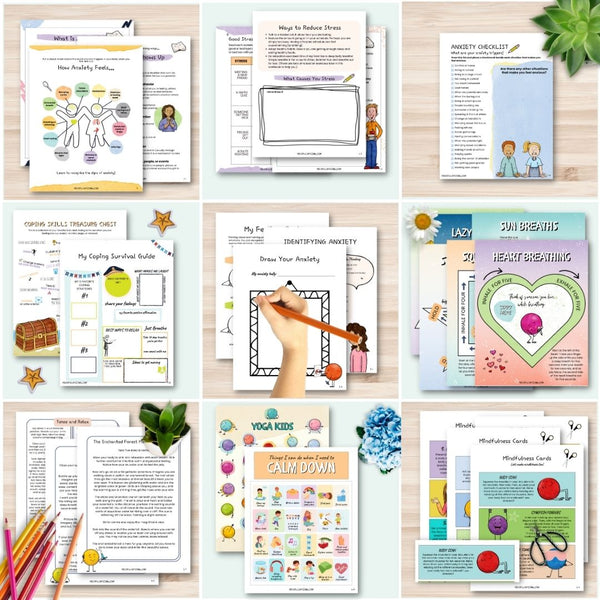 Anxiety Kit for Kids PDF (ages 4 - 11)