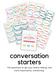 Family Conversation Starters PDF (all ages)
