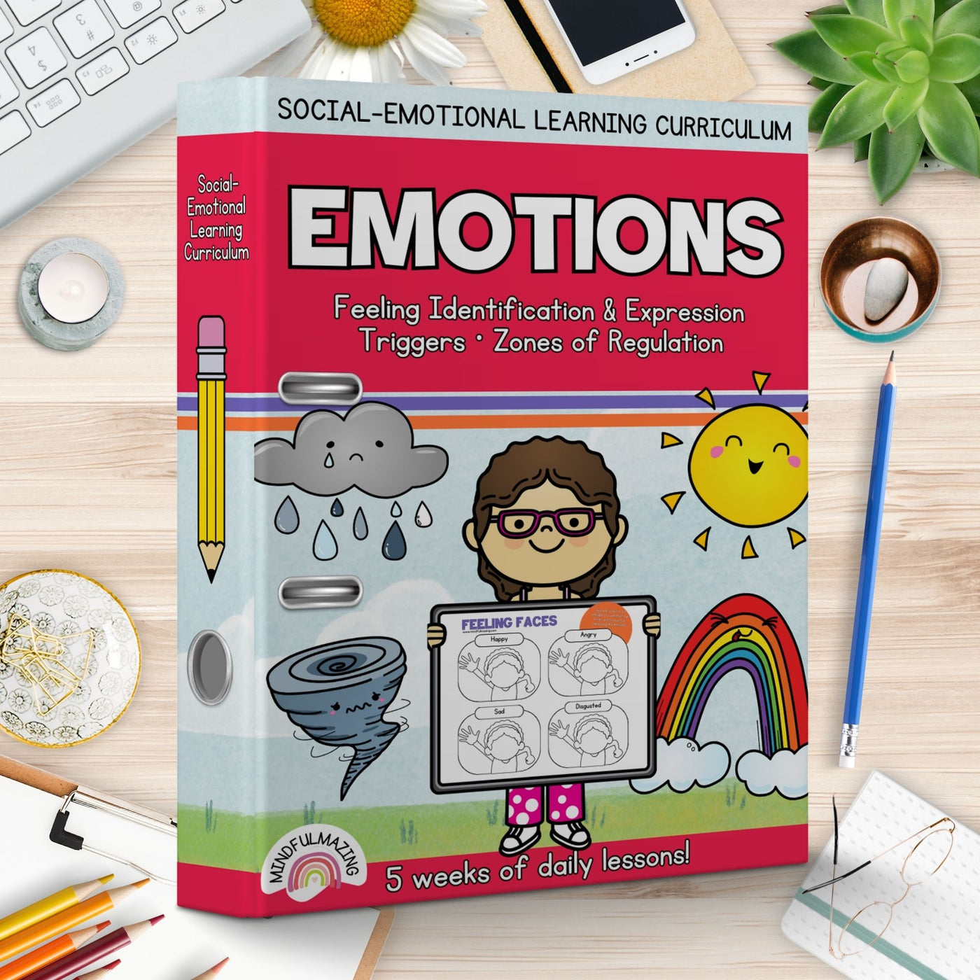 Emotions and Feelings Social Emotional Learning Unit (ages 3 - 8)
