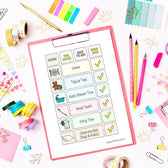 Routine Charts For Kids PDF (ages 2-10)