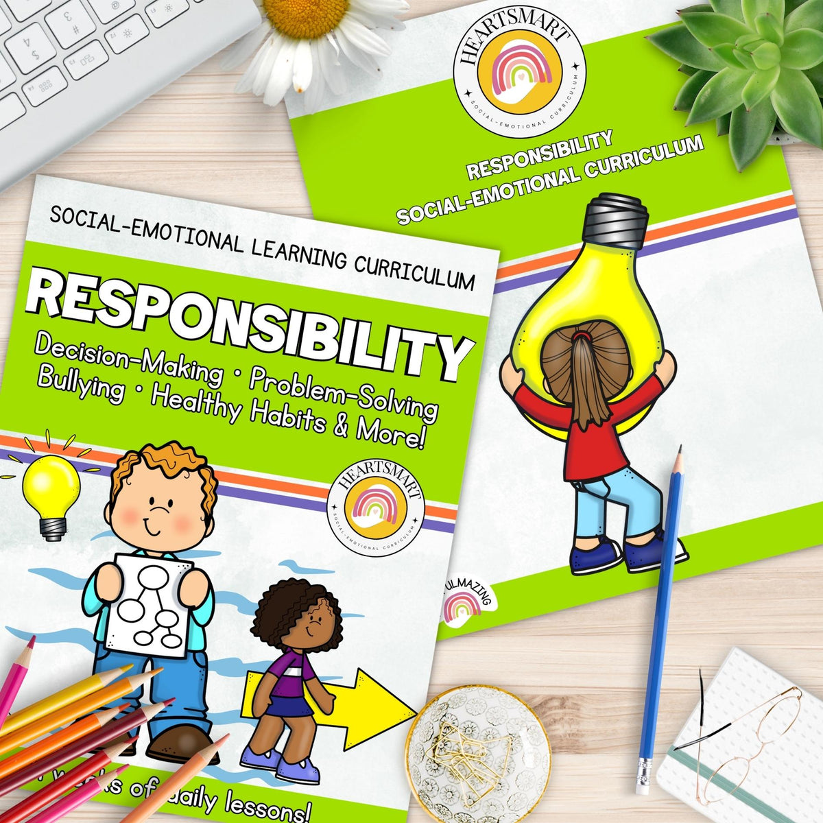 Responsibility Social-Emotional Learning Unit (ages 3 - 8)
