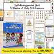 Self-Management Social-Emotional Learning Unit (ages 3 - 8)